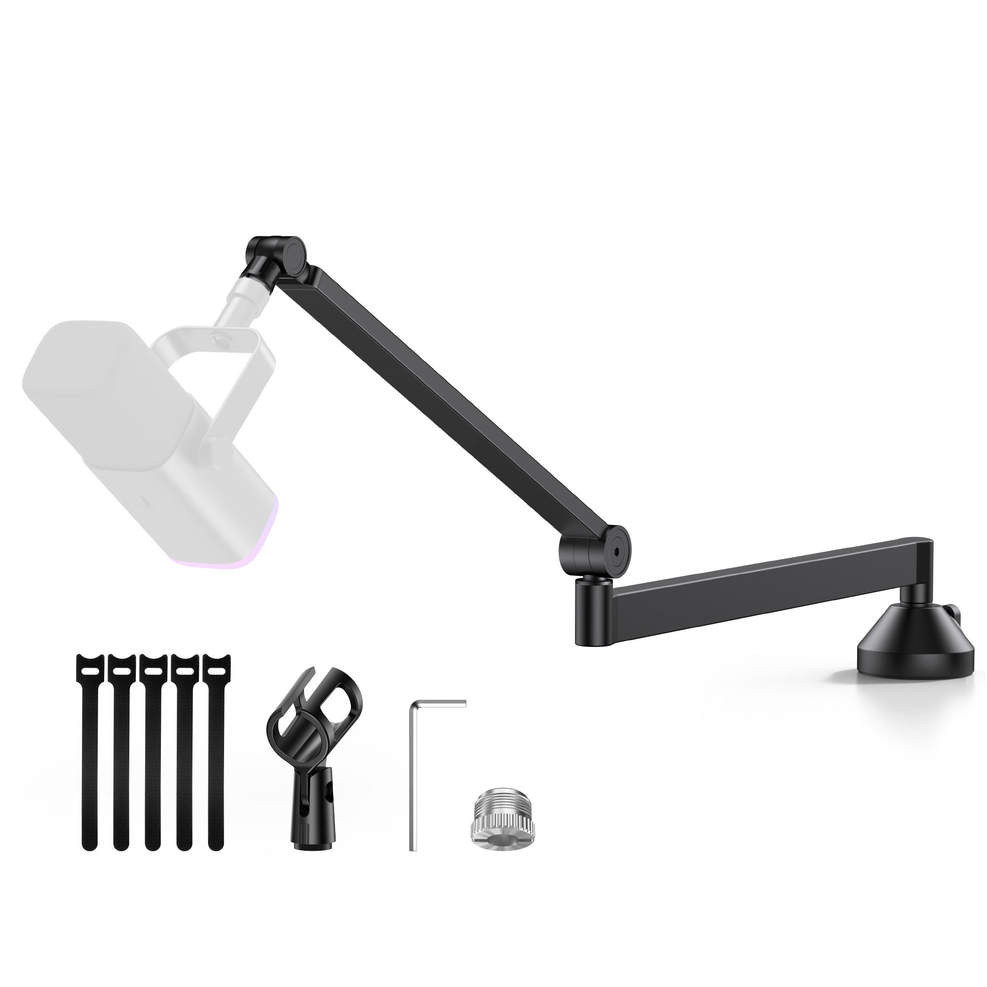 InnoGear Boom Arm, 360° Rotatable Low Profile Mic Arm Microphone Stand