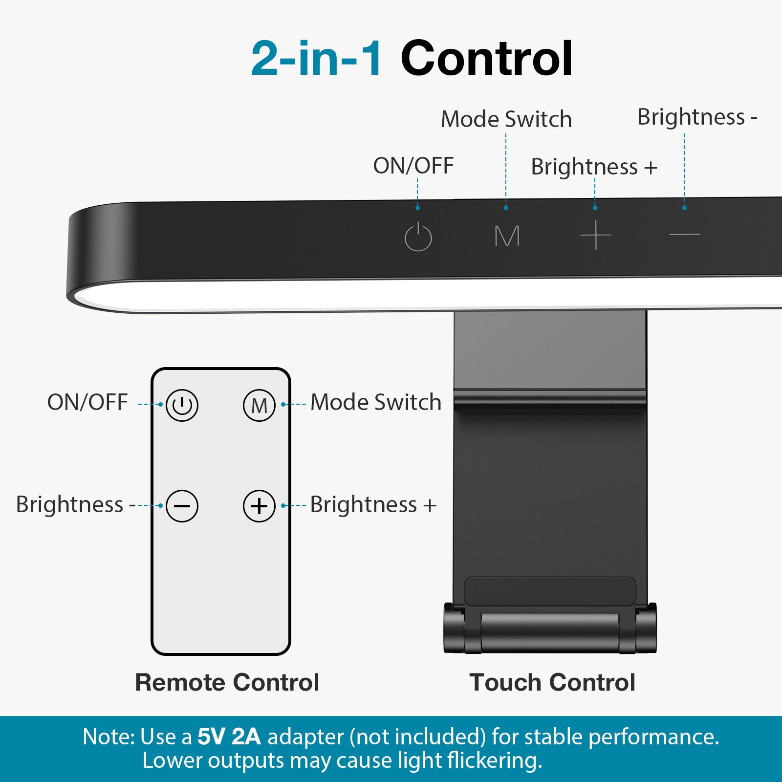 InnoGear Video Conference Light, On-Camera Video Lights for Monitor De