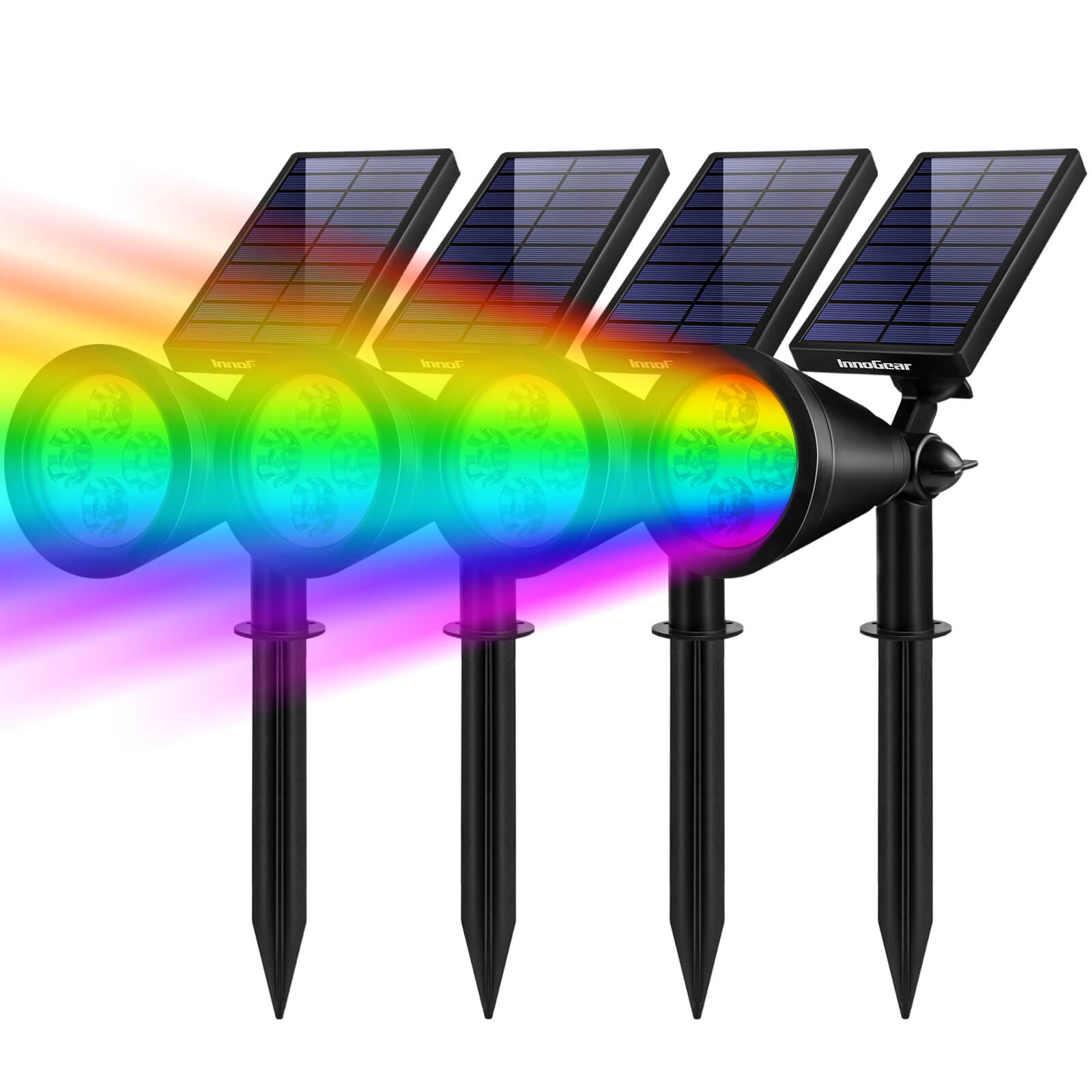 InnoGear Solar Outdoor Lights, Solar Lights Outdoor Waterproof Solar S